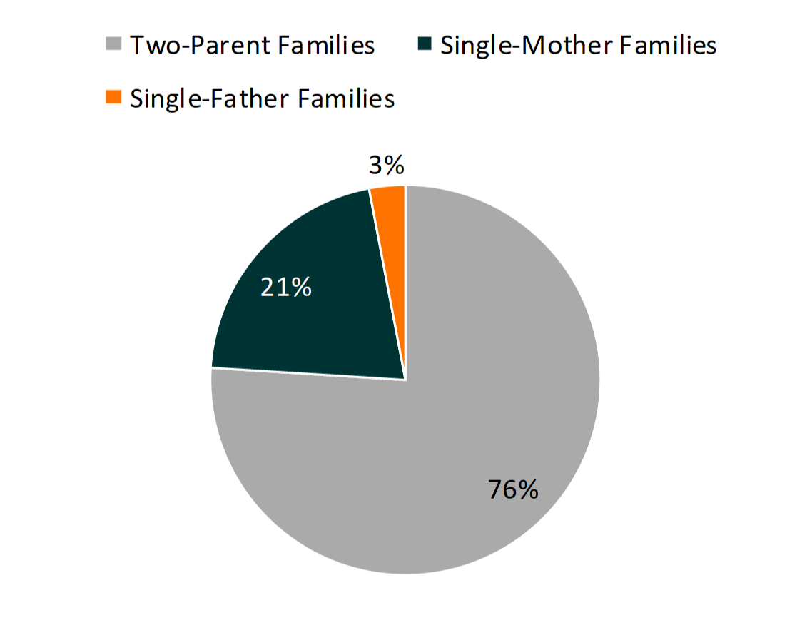American Children's Family Structure: Single-Parent Families