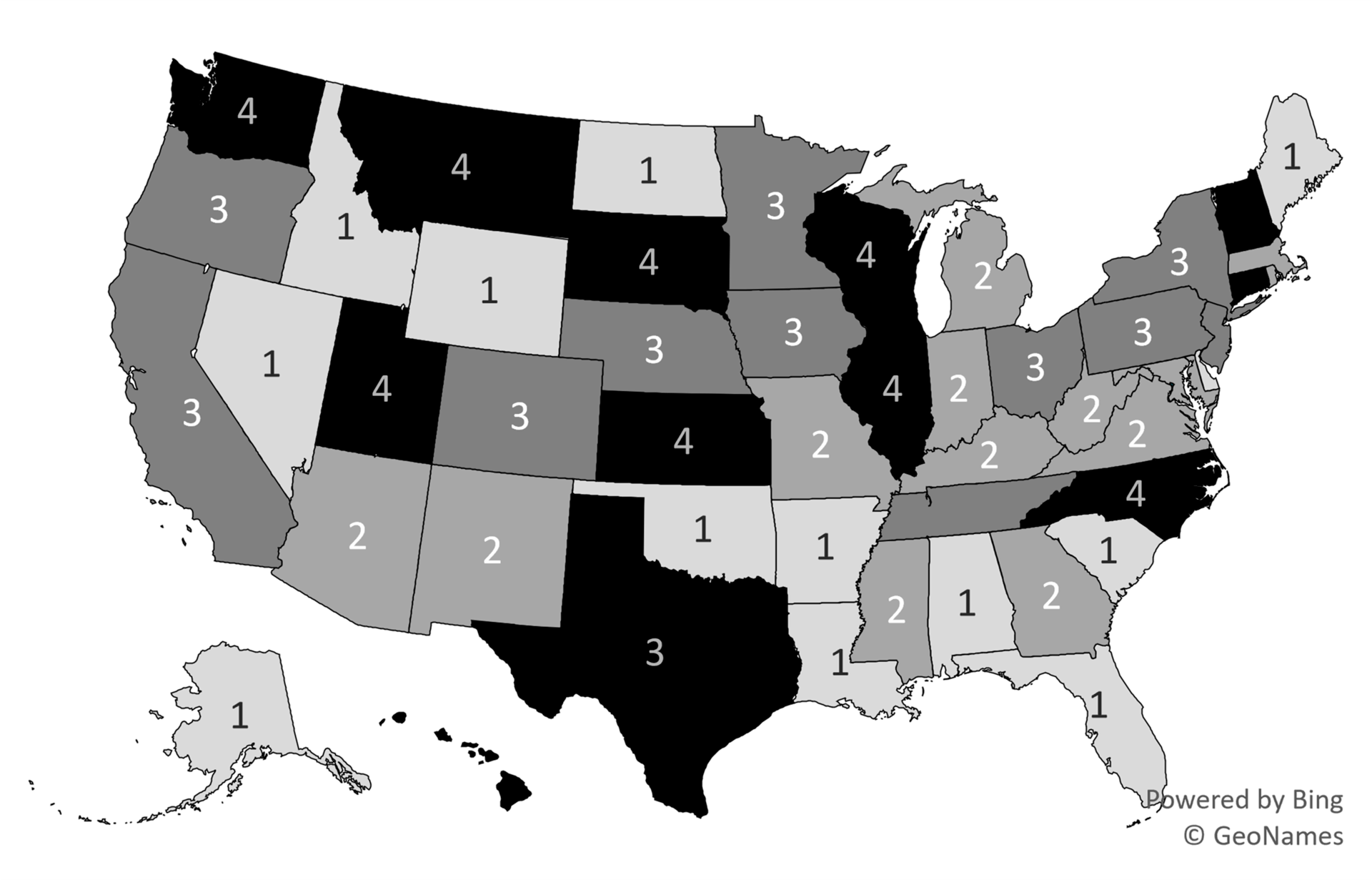 Marriage-Divorce Ratio in the U.S.: Geographic Variation, 2023
