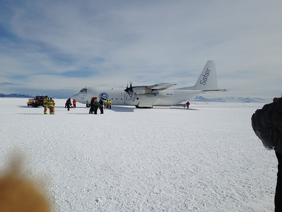 The frozen volcanoes