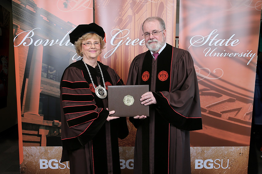Achievement honored at 288th BGSU commencement