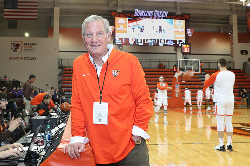 Jerry Anderson voices his love for BGSU community
