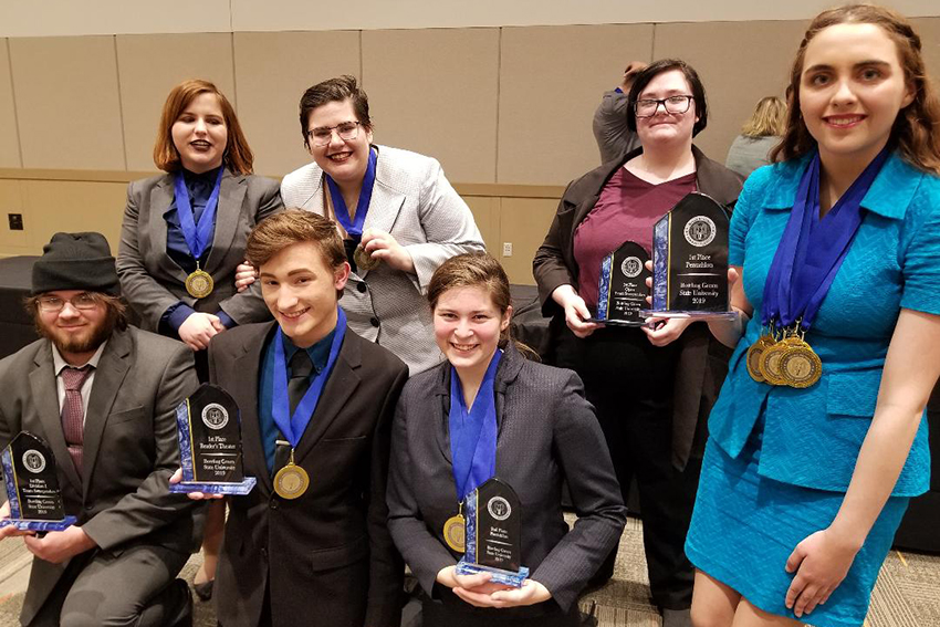 Falcon Forensics and Debate team wins national championship