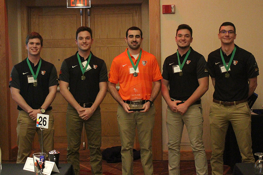 Construction management majors take first place in civil planning contest