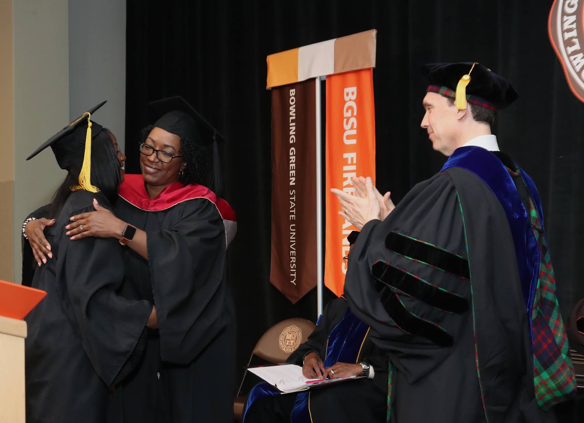 BGSU honor achievement at commencement
