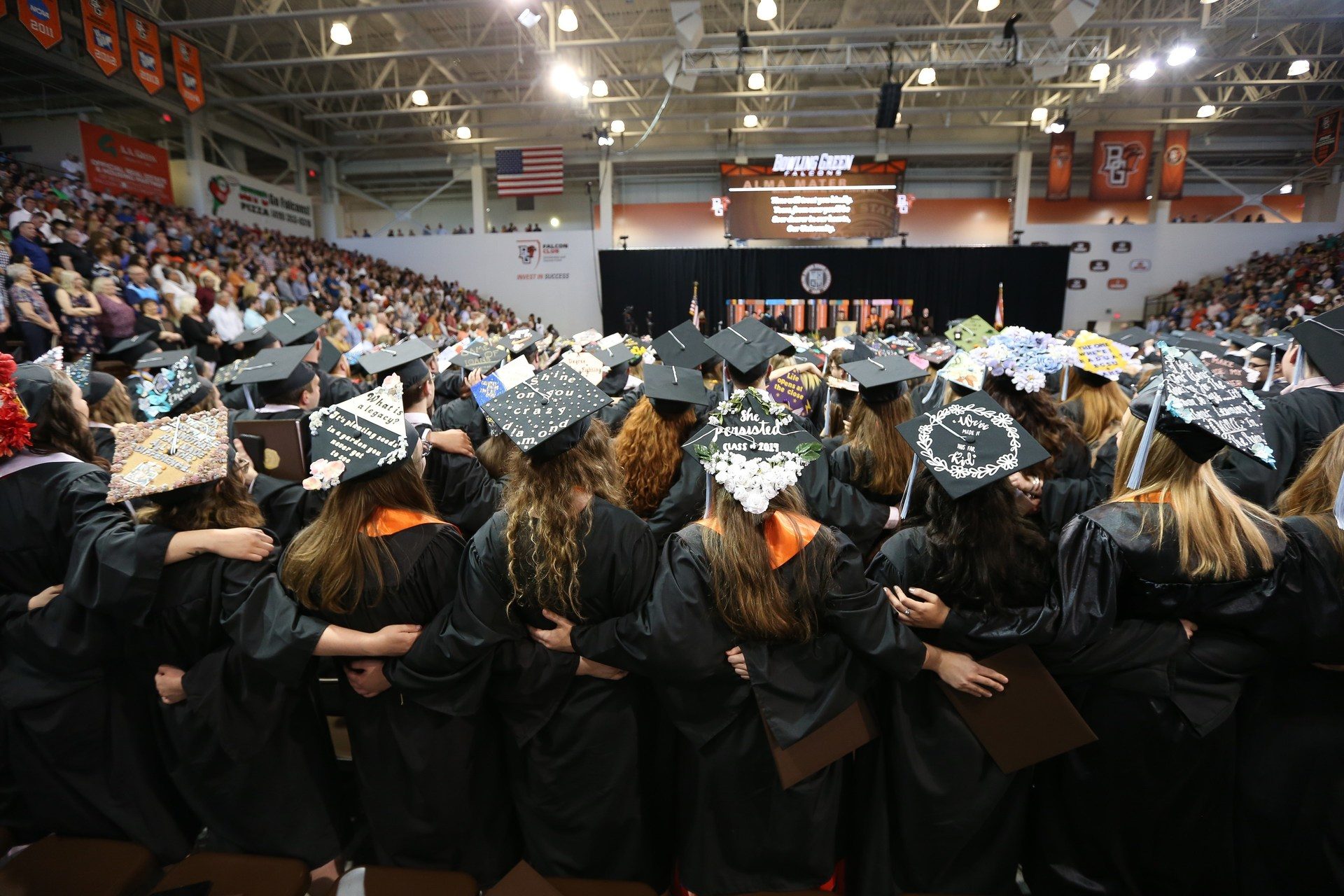 BGSU honor achievement at commencement