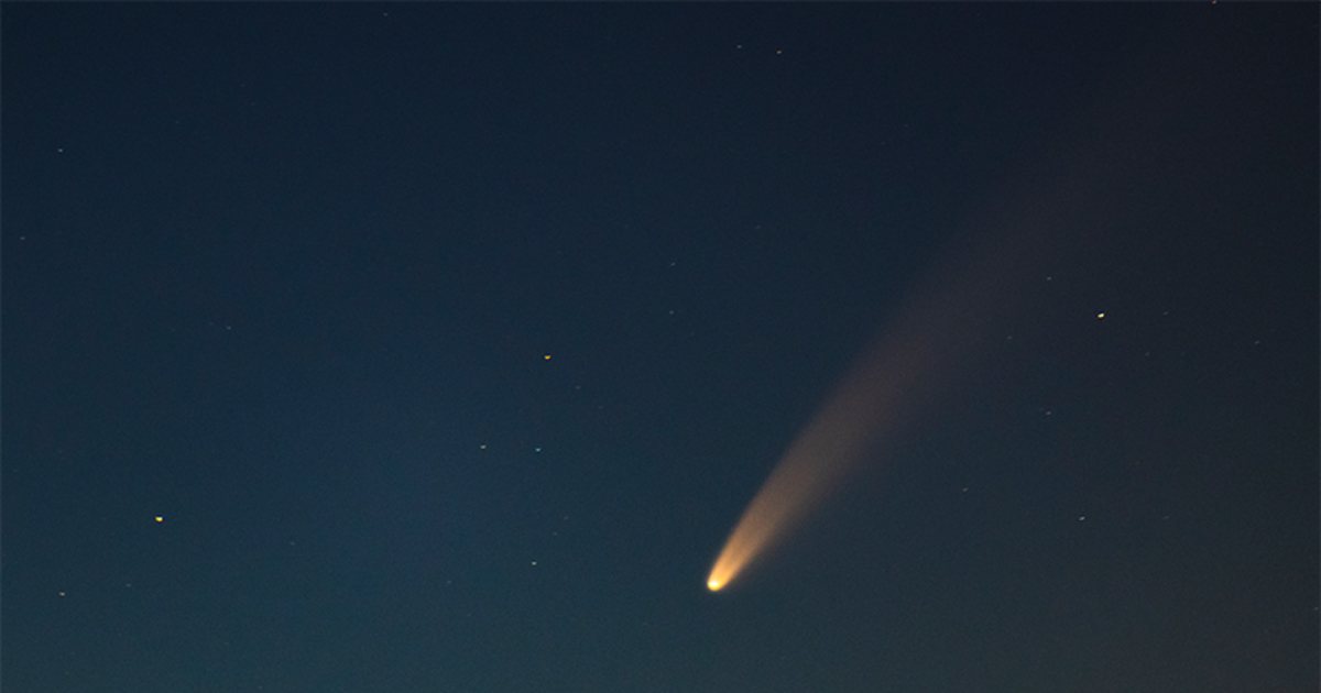 Get a glimpse of Comet NEOWISE while you still can