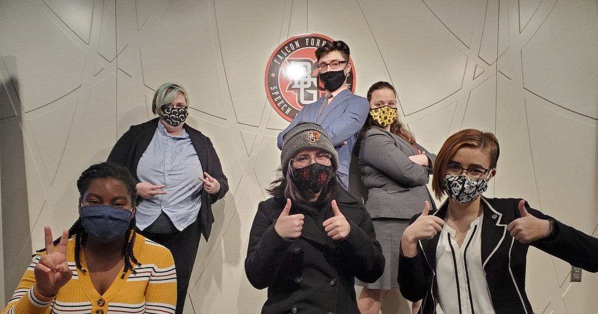 Falcon Forensics and Debate team wins 2021 Ohio state championship