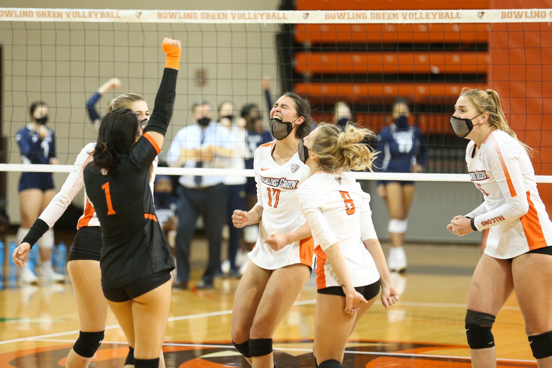 In photos: Volleyball's history-making game