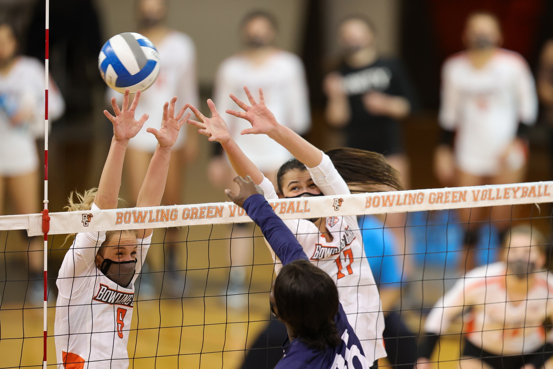 In photos: Volleyball's history-making game