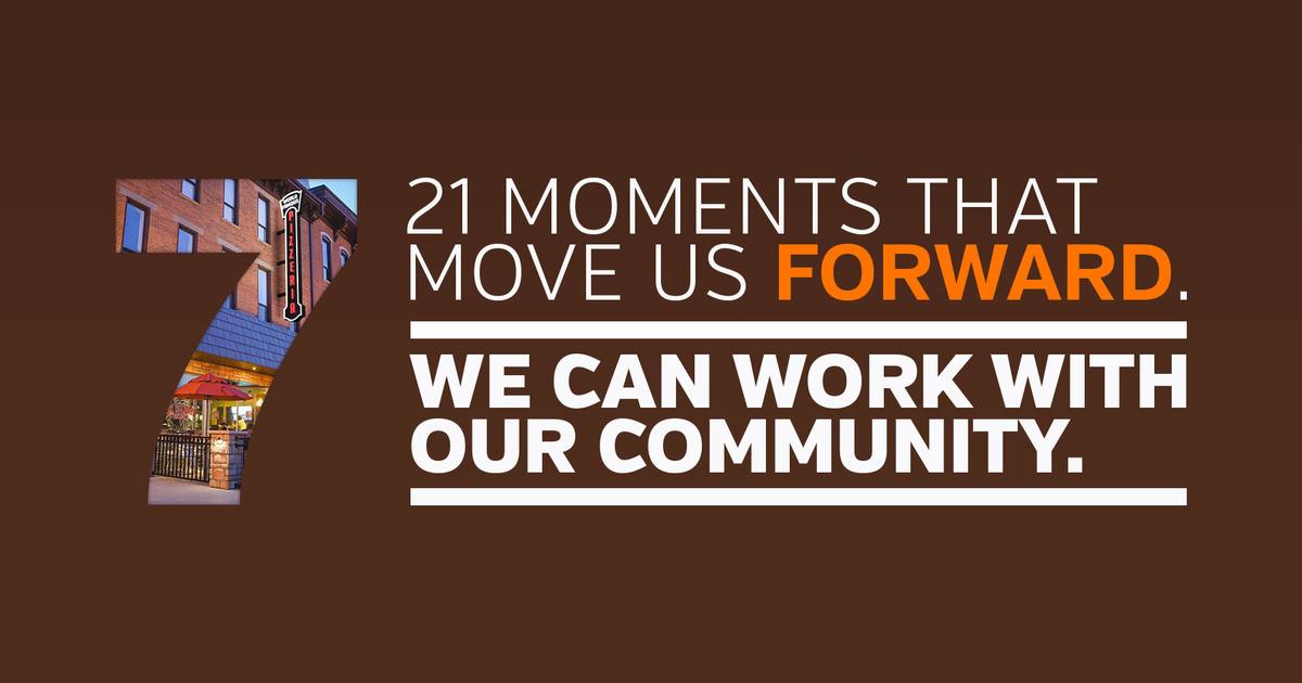 21 moments that move us forward: We can work with our community