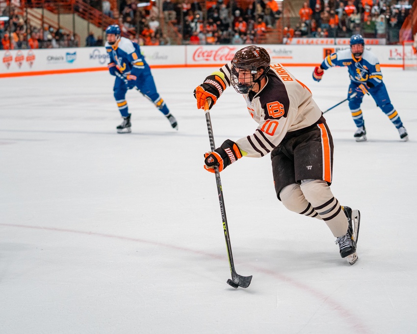 Transfer athletes find ideal hockey-academics balance at BG