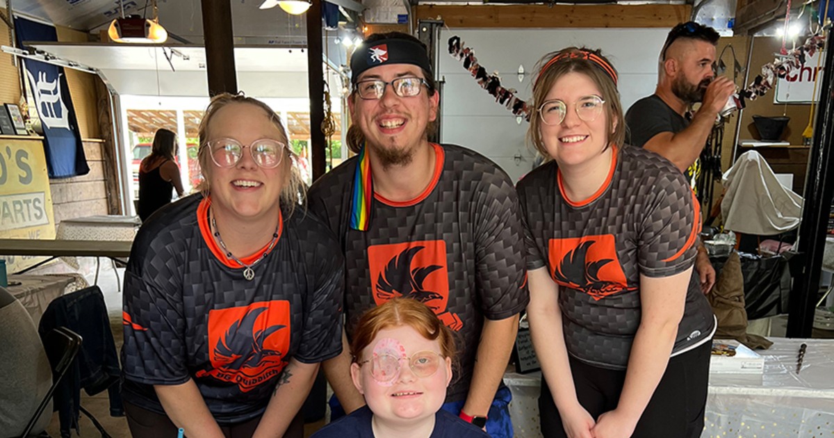 BGSU Quidditch team puts on show for 11-year-old’s end-of-radiation party