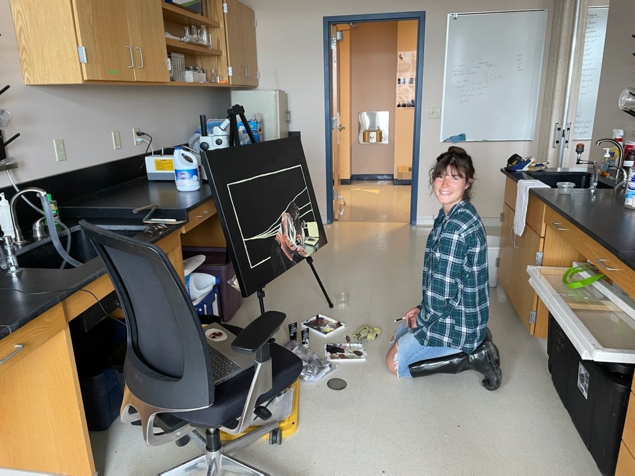 BGSU senior's artwork increases visibility of complex sea level change ...