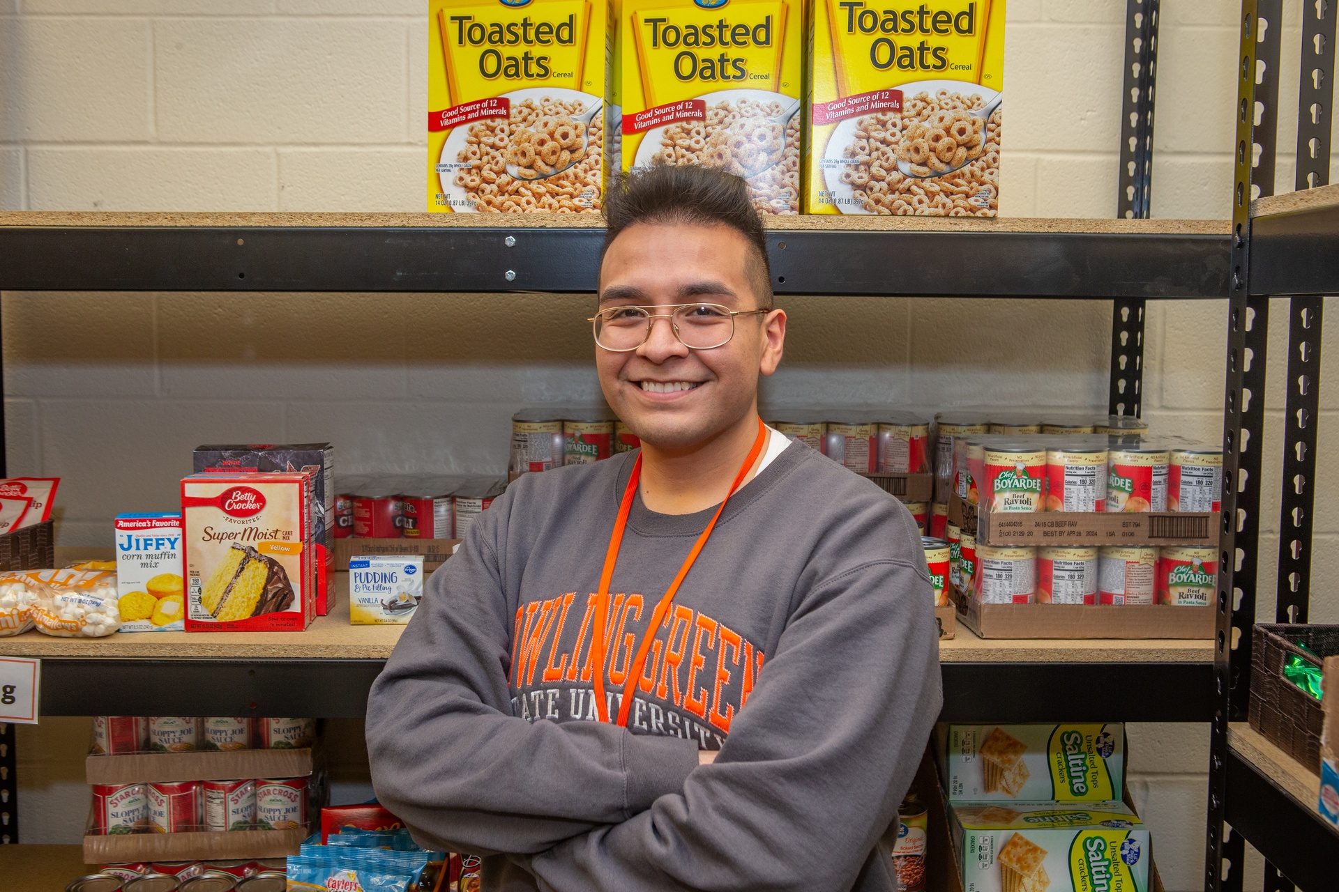 BGSU student awarded national service prize for work with Falcon Food ...
