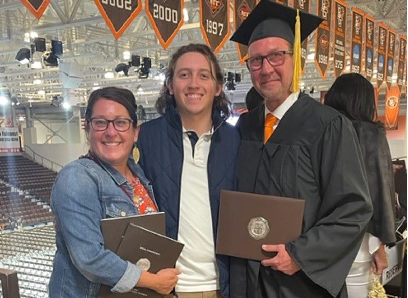 Post-traditional graduate rediscovers ‘love of learning’ after ...