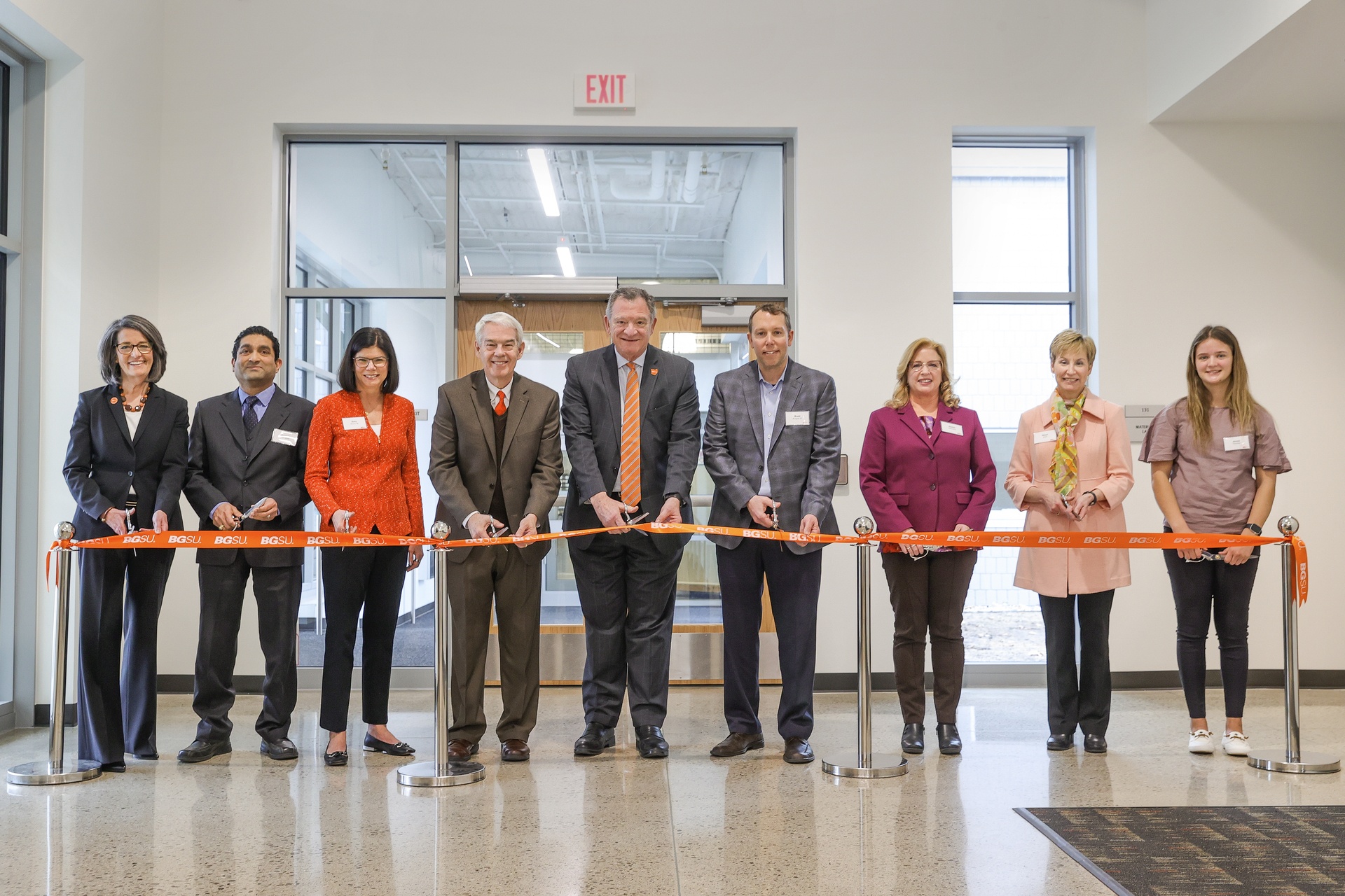 BGSU formally dedicates Kokosing Hall, home of the School of the Built ...