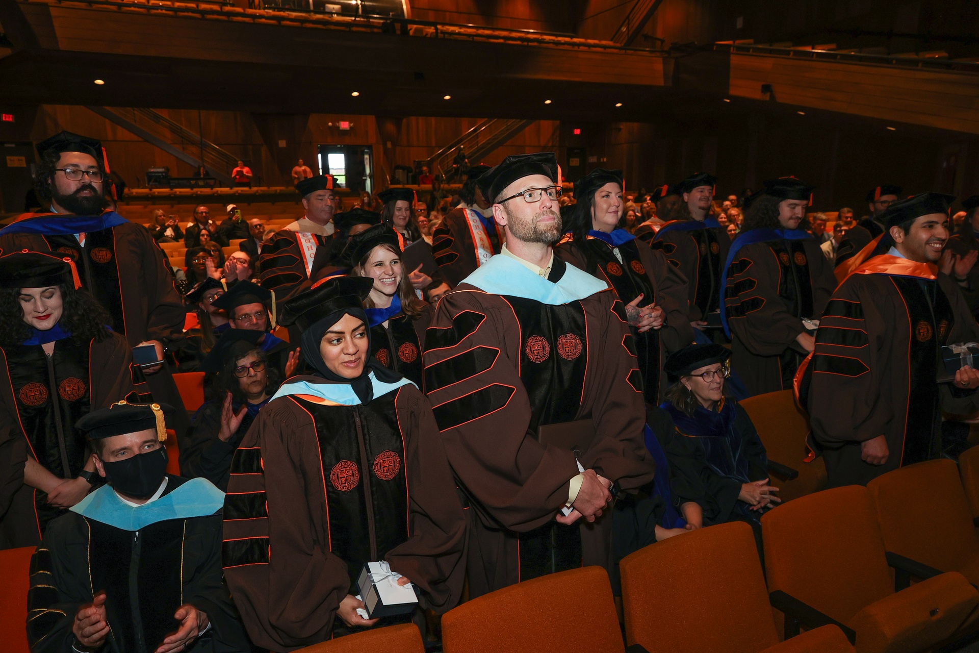 Inaugural Hooding Ceremony honors BGSU doctoral student achievements
