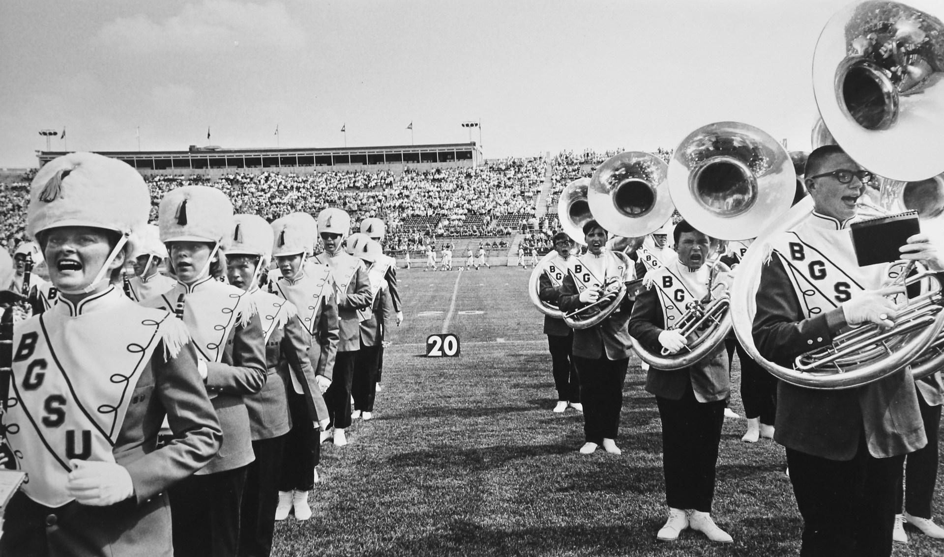 Celebrating a century of harmony: BGSU Falcon Marching Band marks 100 ...