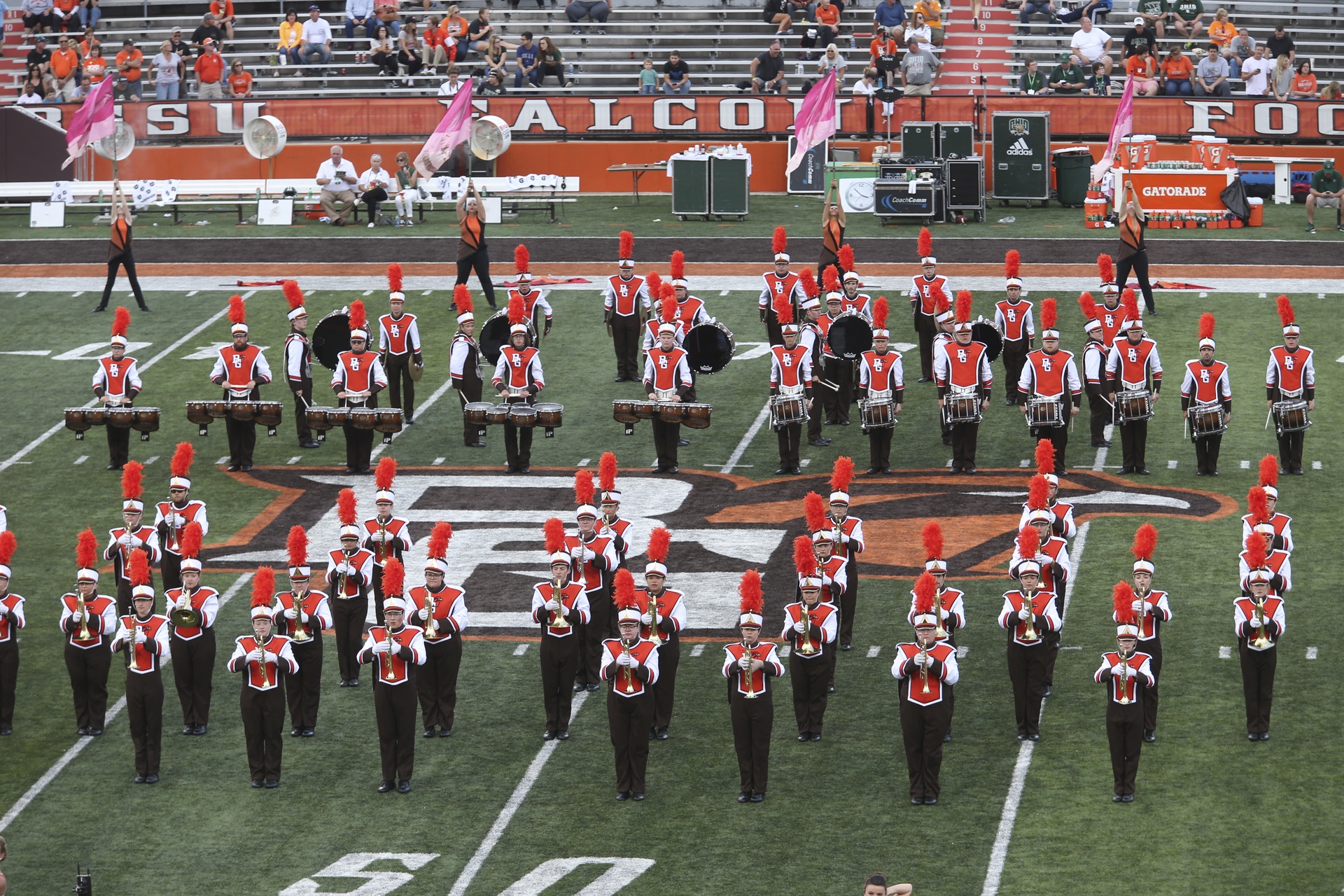 Celebrating a century of harmony: BGSU Falcon Marching Band marks 100 ...