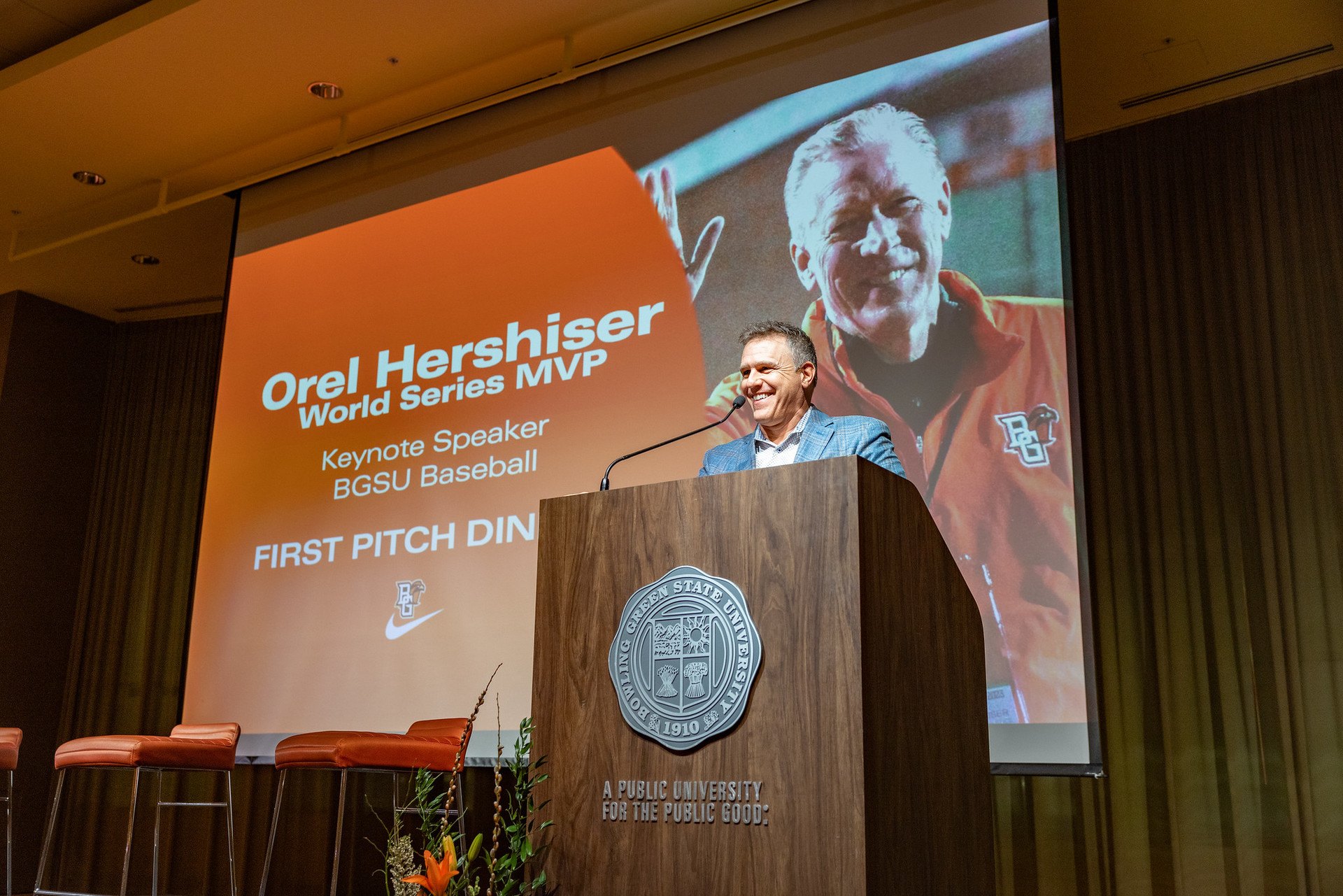 In Photos: BGSU welcomes Orel Hershiser to the 2024 Baseball First ...