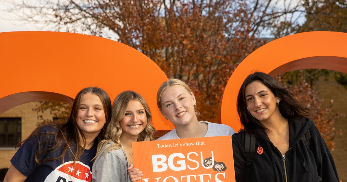 BGSU Votes nationally recognized for increasing student voter ...