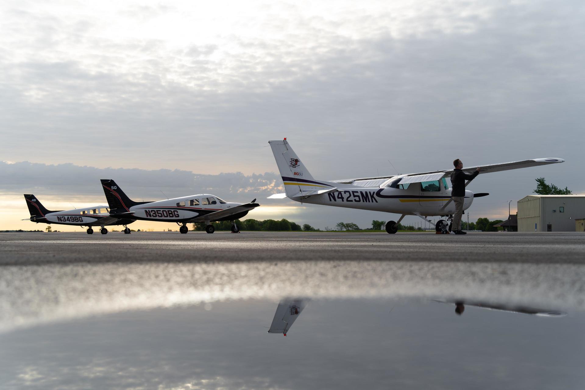 BGSU Falcon Flight Team shines at national aviation competition