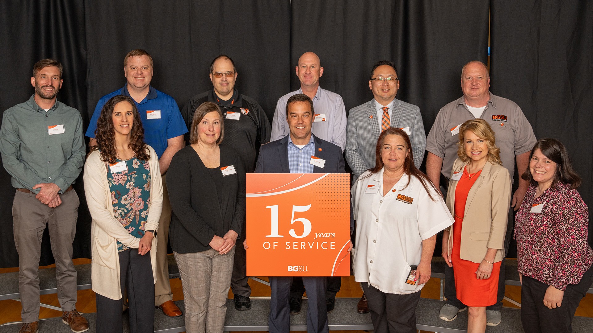 BGSU recognizes employee milestones at annual Service Awards