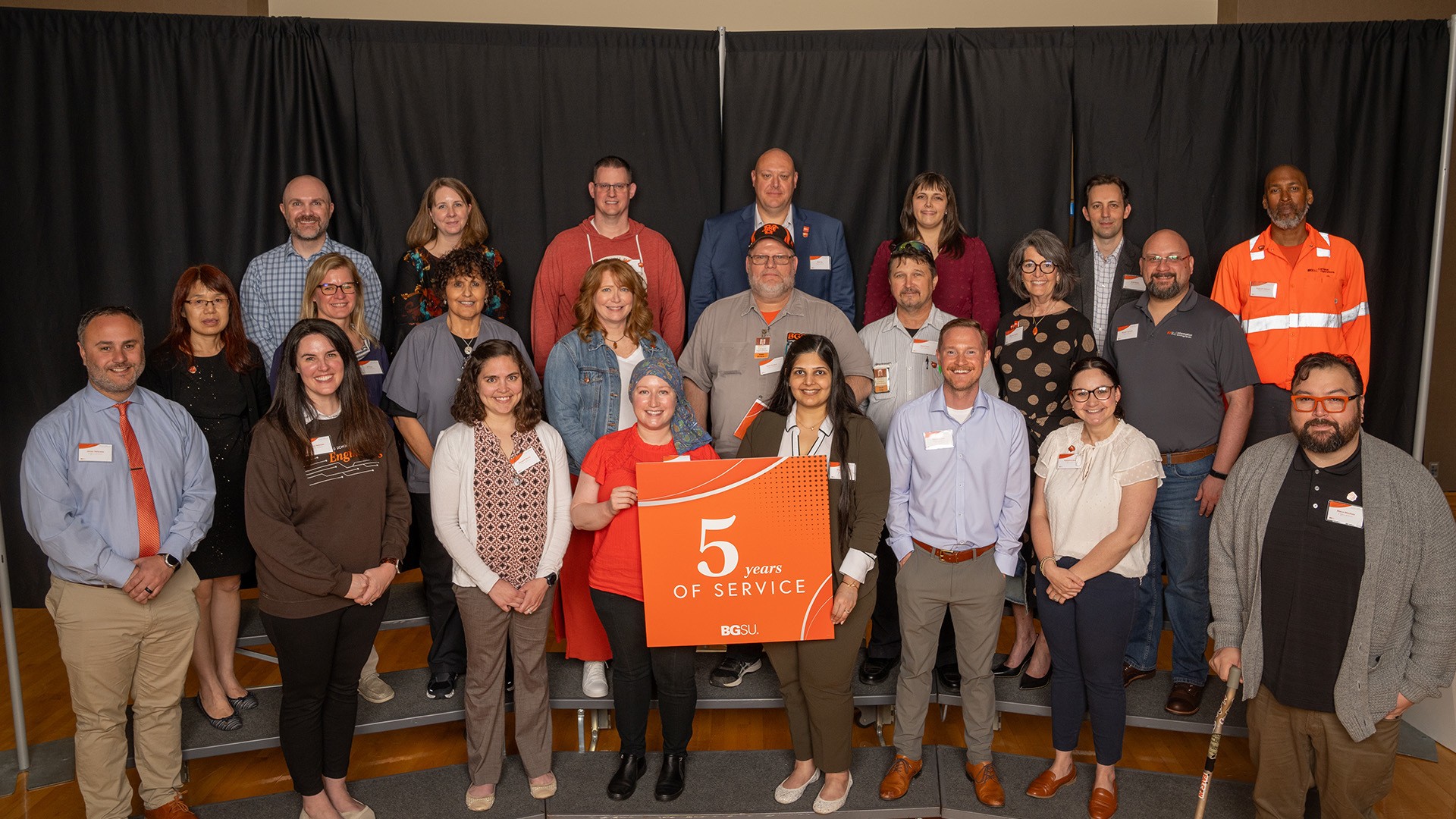 BGSU recognizes employee milestones at annual Service Awards