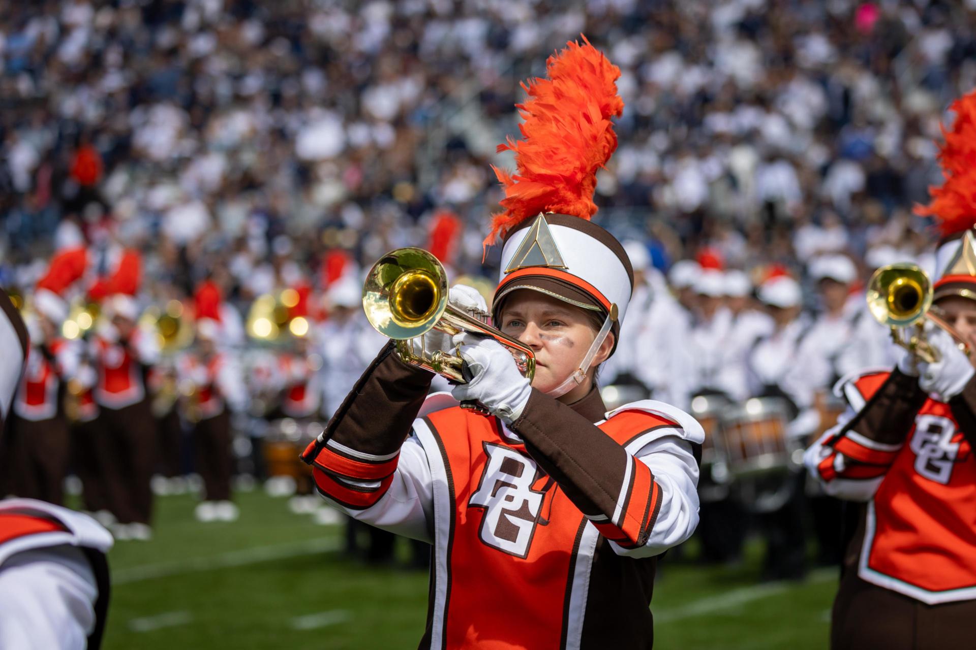 More than music: BGSU students flock to Falcon Marching Band in record ...