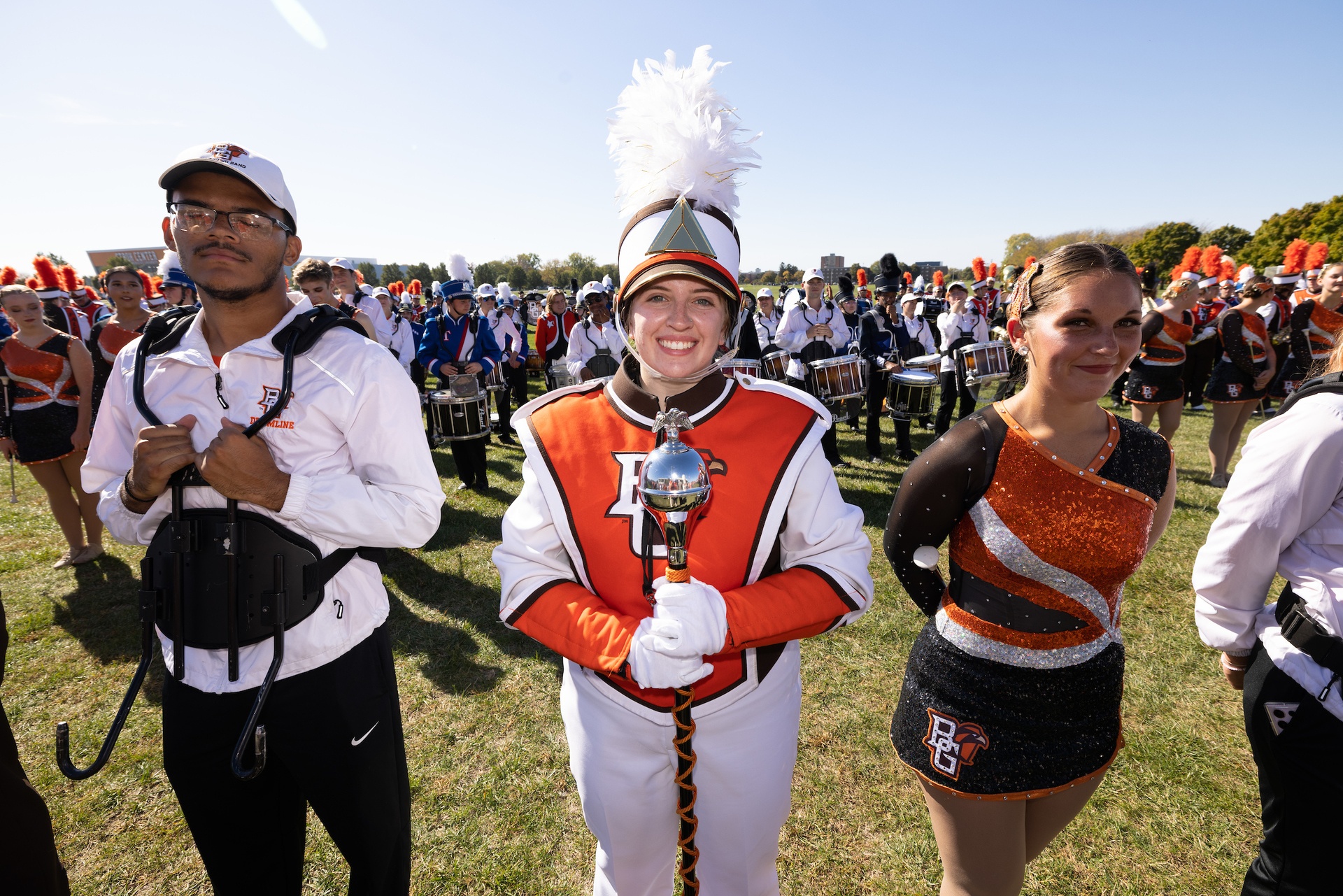 BGSU Falcon Marching Band grows to 475 members for 2025-26 season, one ...