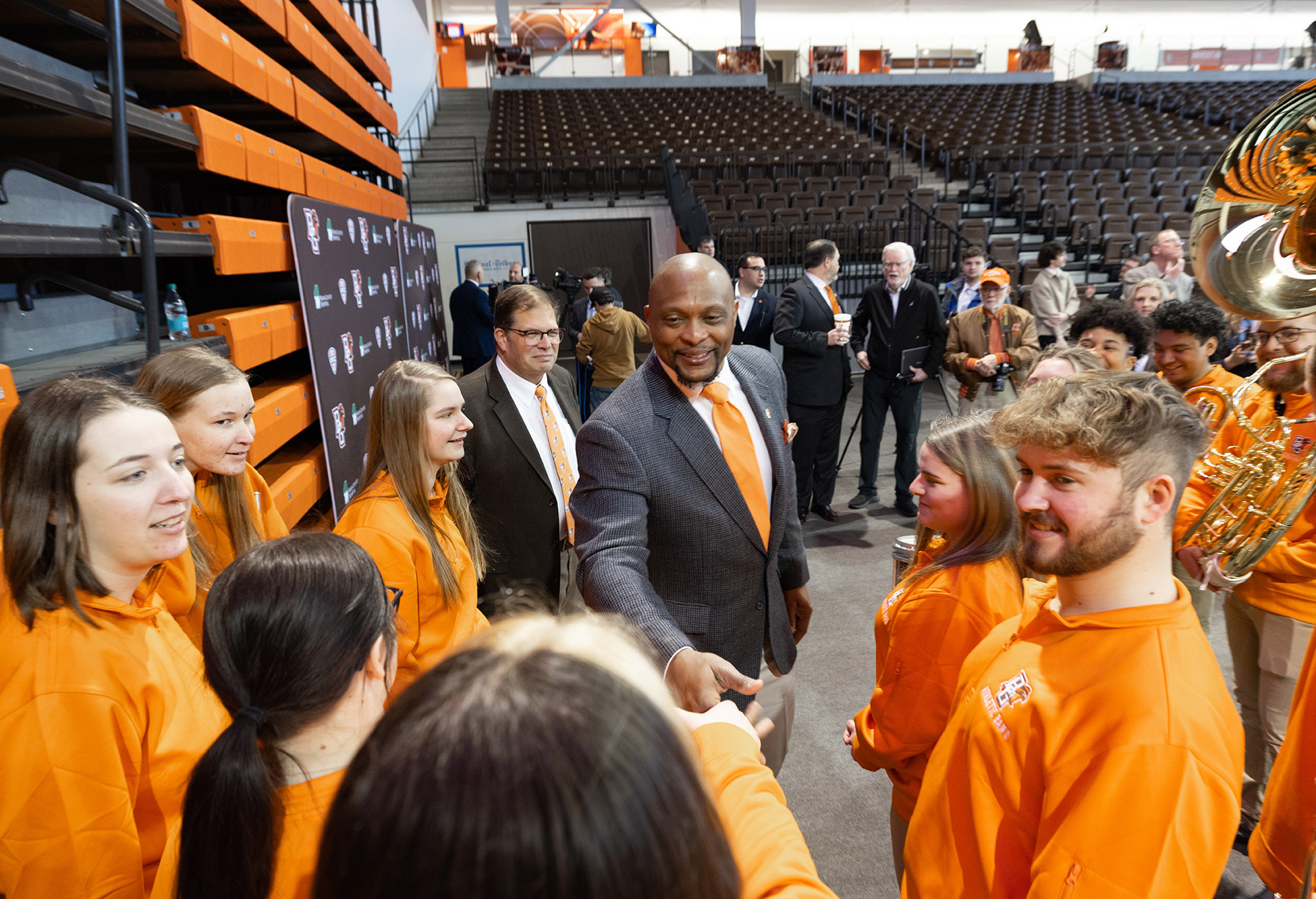 In photos: BGSU welcomes new head football coach Eddie George