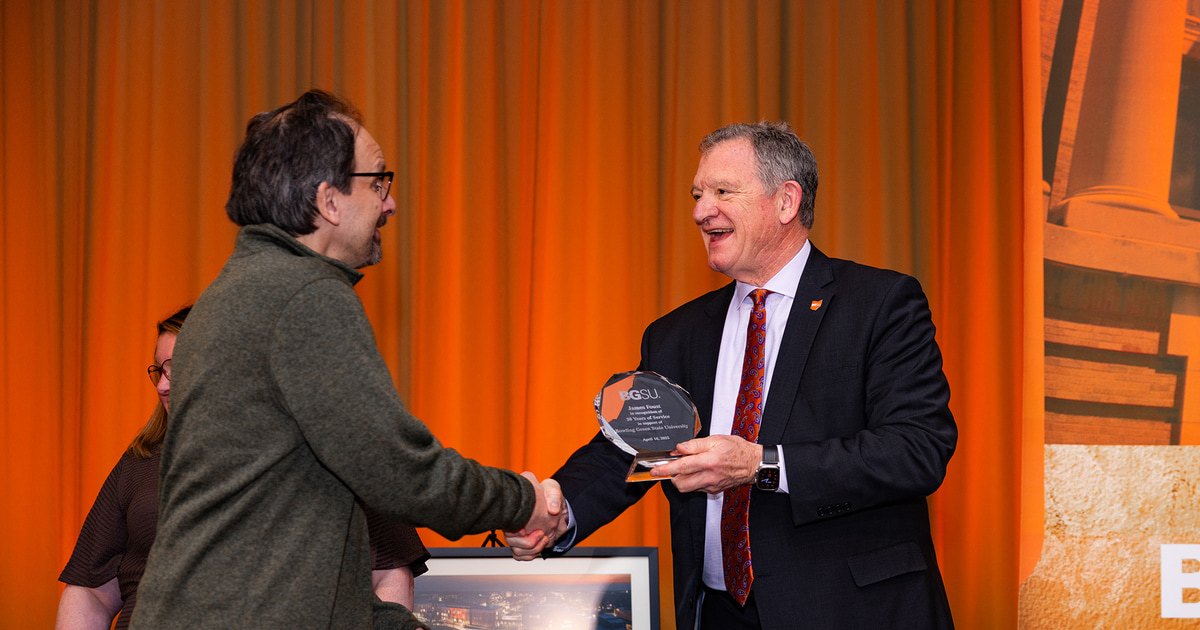 BGSU honors employee dedication at annual Service Awards