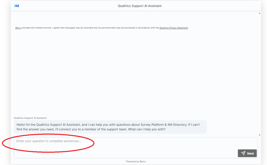 Qualtrics Help Information