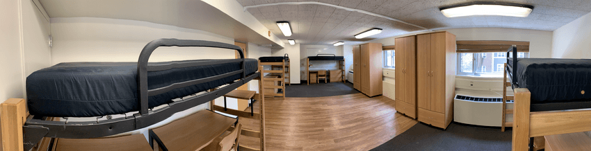 Four-person Conklin Room Layout