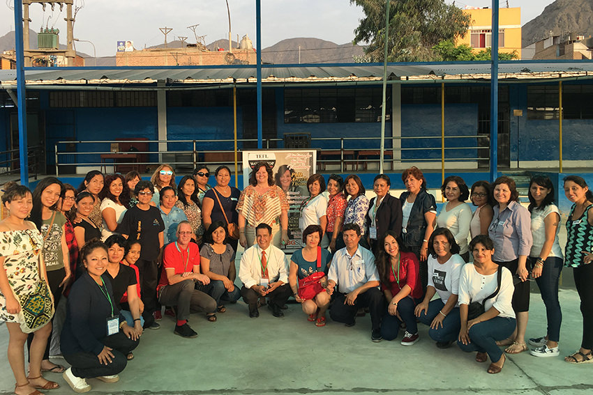 Falter Thomas reaches out to colleagues in Peru