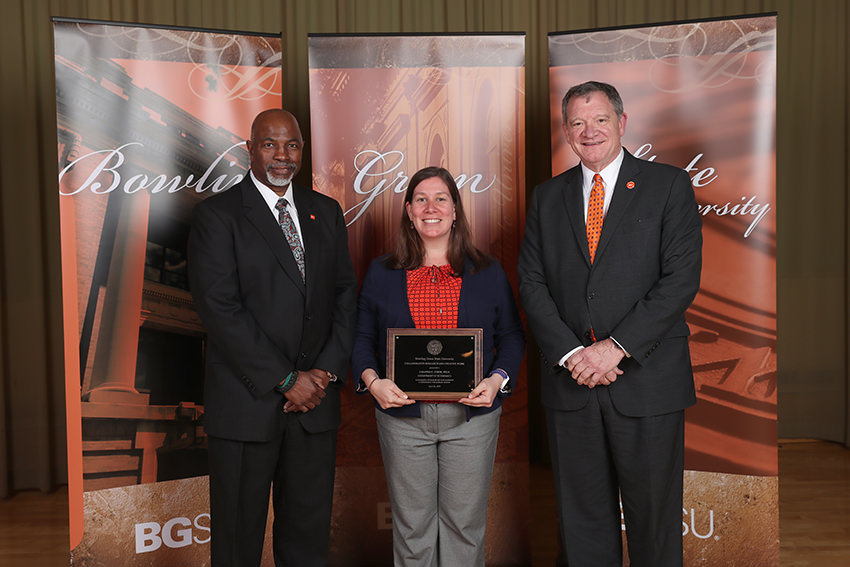 Amanda Cook recognized for joint work with graduate student